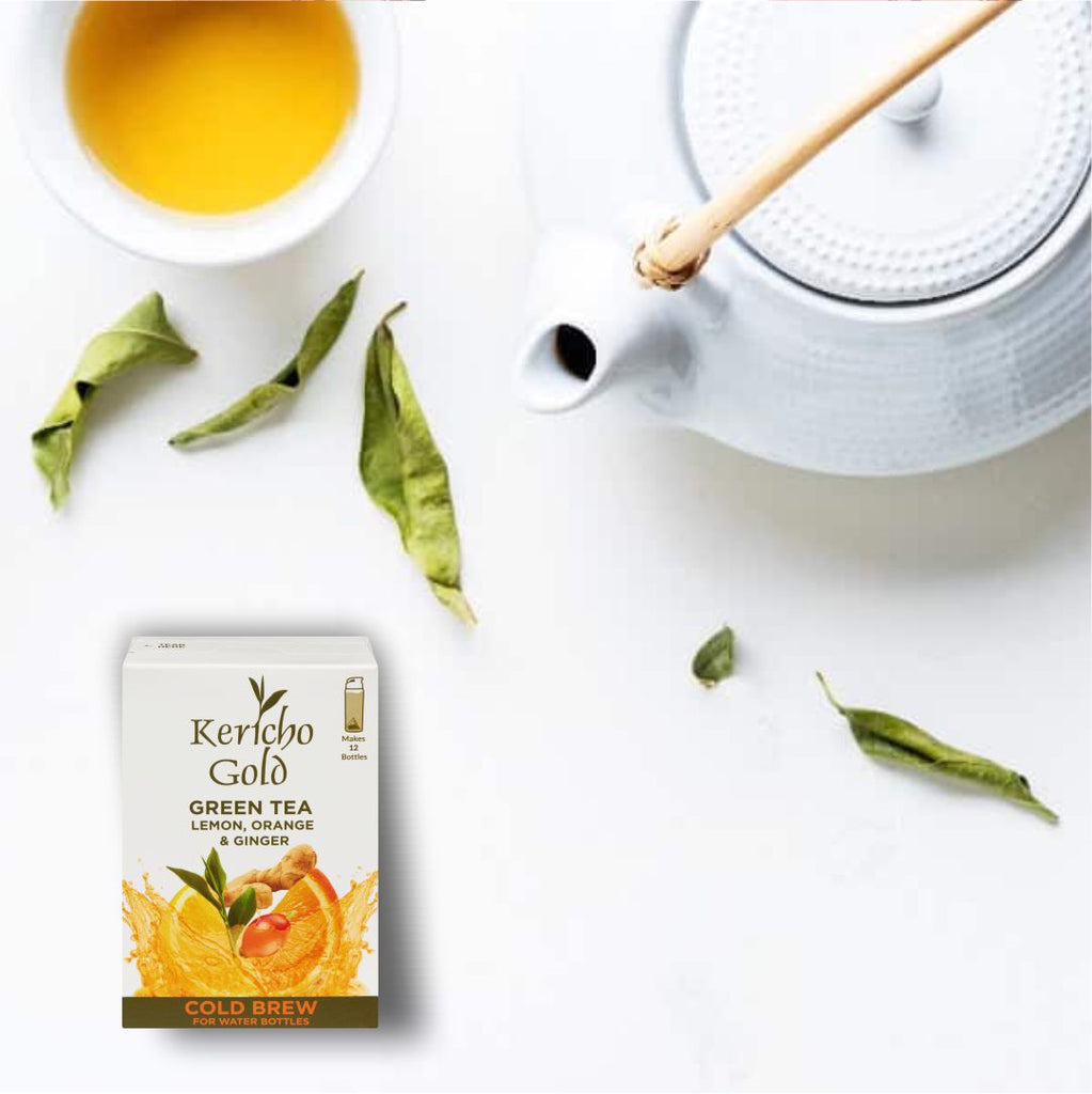 Green Tea Lemon, Orange & Ginger | Kericho Gold U.S.A