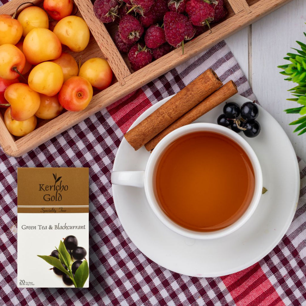 Kericho Gold Green Tea & Blackcurrant | Kericho Gold U.S.A