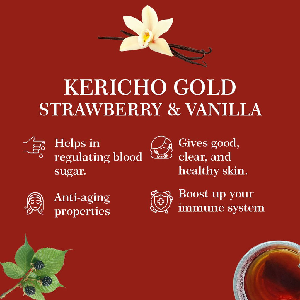 Kericho Gold Strawberry & Vanilla | Kericho Gold U.S.A