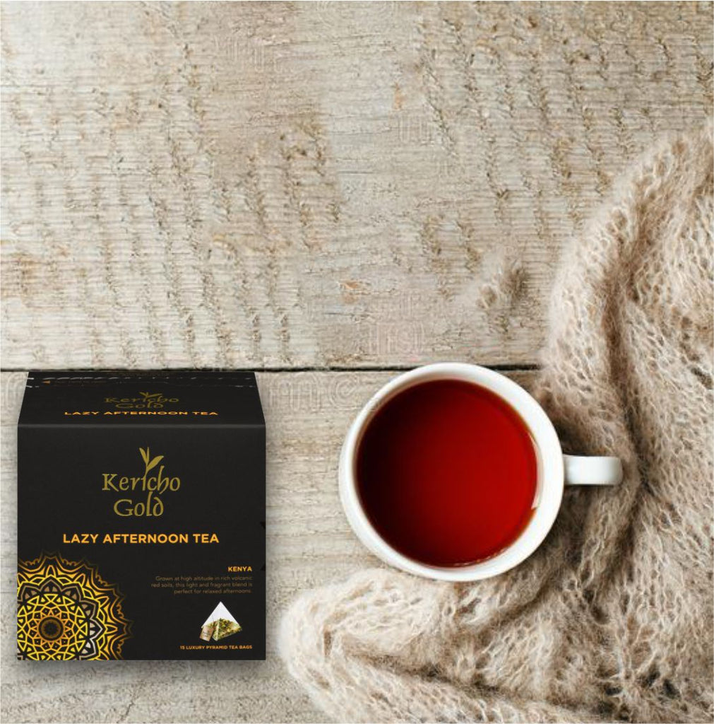 Buy Lazy Afternoon Kenya Tea Bags Online at Best Price | Kericho Gold U.S.A