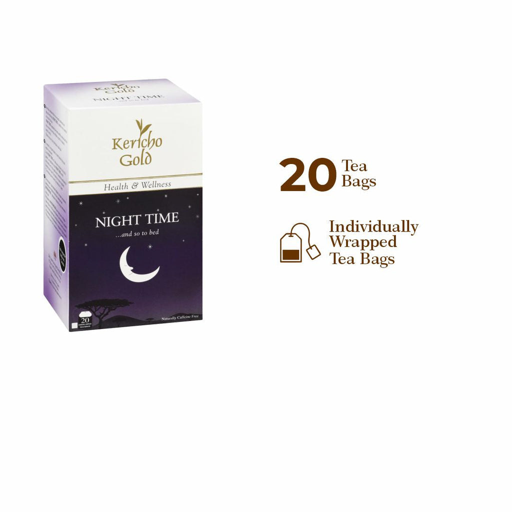 Buy Night Time Tea Bags Online at Best Price | Kericho Gold U.S.A